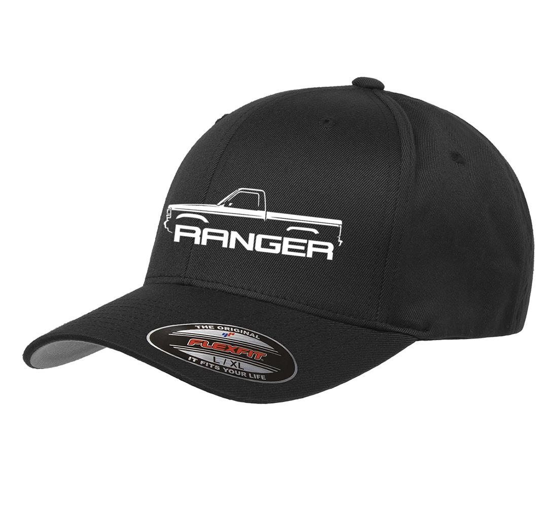 1989 92 Ford Ranger Single Cab Pickup Truck Classic Outline Design Hat 1989-92-ford-ranger-single-cab-pickup-truck-classic-outline-design-hat