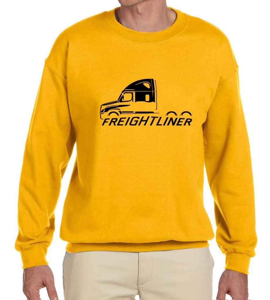 Freightliner Cascadia Semi Truck Classic Outline Design Sweatshirt NEW ...