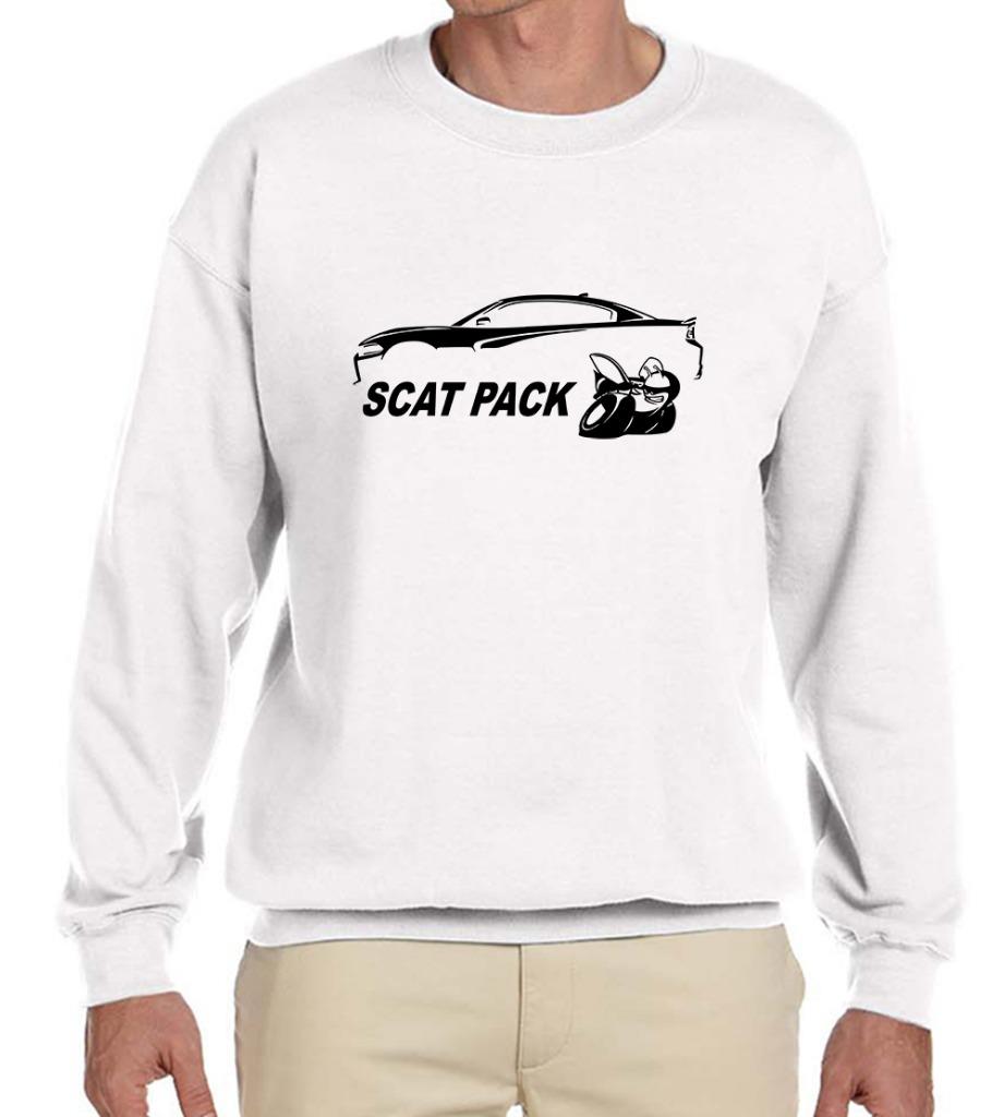 Charger Scat Pack Muscle Car Classic Outline Design Sweatshirt NEW | eBay