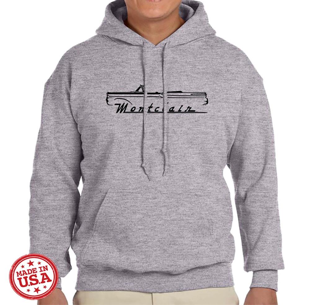 1958 Mercury Montclair Convertible Design Hoodie Sweatshirt FREE SHIP ...