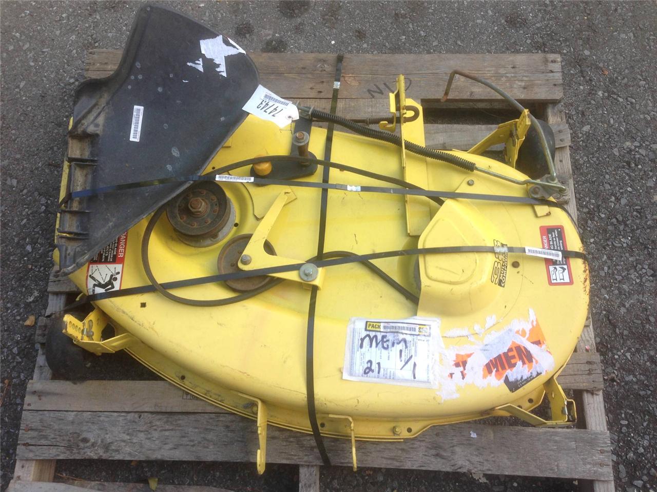 JOHN DEERE 38" MID-MOUNT MOWER DECK FOR TRACTORS. NO RESERVE! | eBay