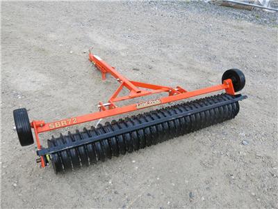72" LAND PRIDE SBR72 PULL TYPE CULTIPACKER/SEED BED ROLLER FOR TRACTORS ...