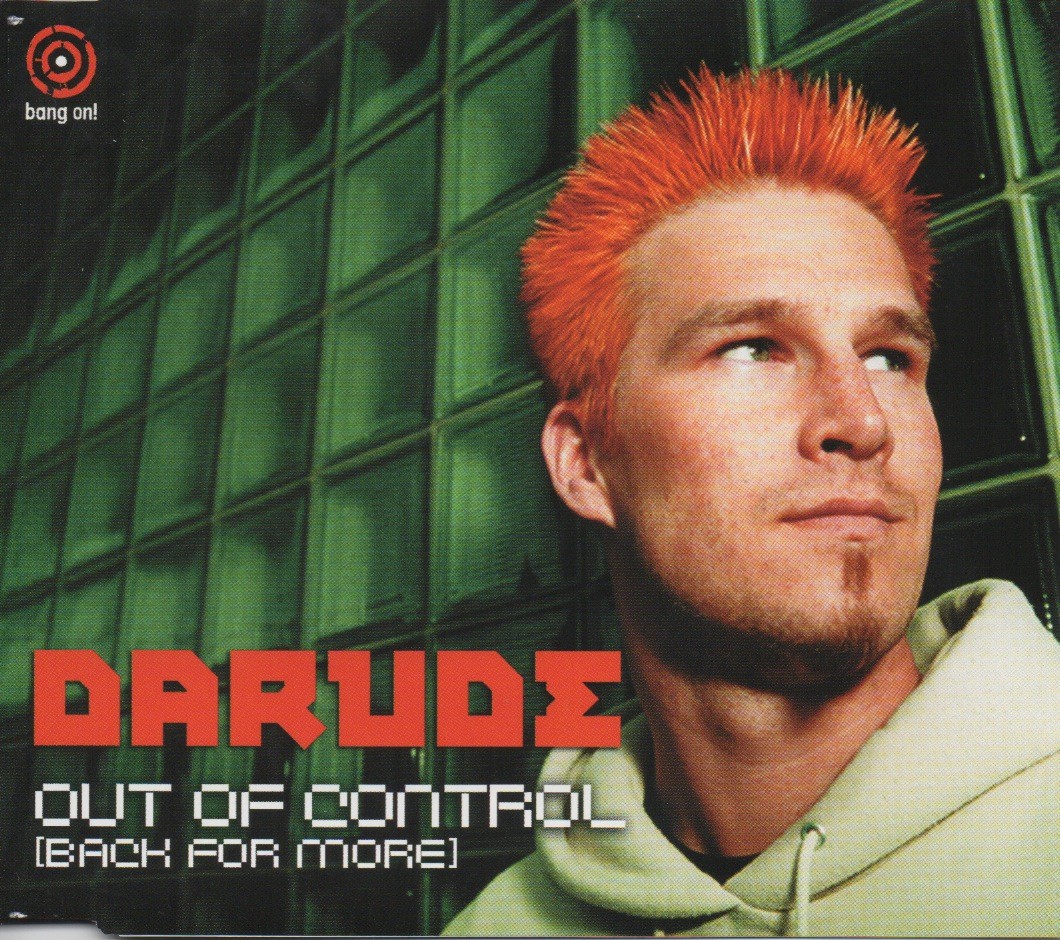 DARUDE - Out of Control [Back for More] (CD) Maxi Single Central Station