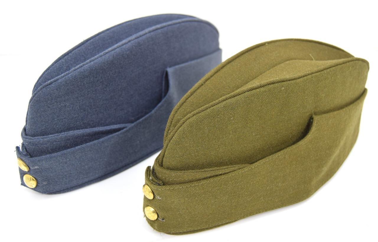 British Military 1940's Side Cap Army / RAF Kings Crown WW2 Chip Forage ... British Military 1940's Side Cap Army / RAF Kings Crown WW2 Chip Forage ...