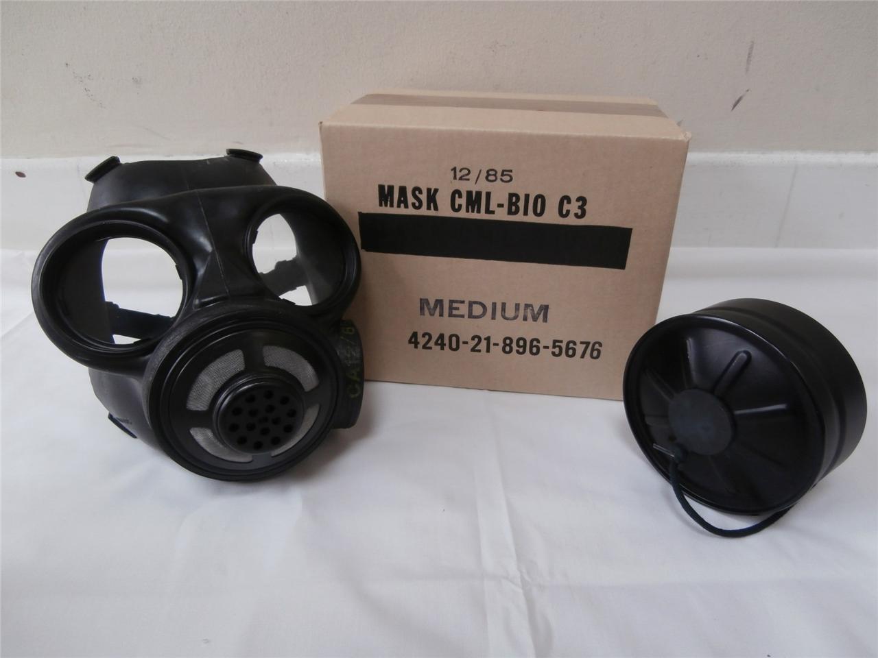 C3 Canadian Army Gas Mask NEW With Filter Genuine Military Surplus M69 ...