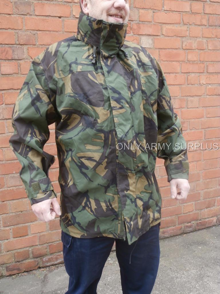 British Army Goretex Jacket Waterproof & Breathable DPM Camo Overcoat ...