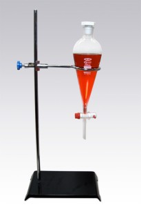 NC-12913, Separatory Funnel With Ring Stand, 250ml