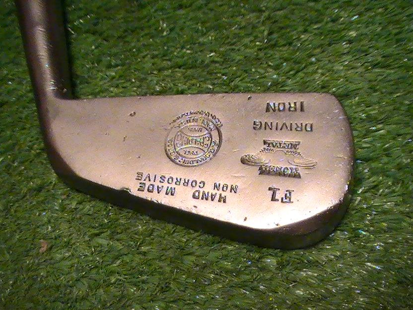 Antique Vintage SPALDING Baseball Cleek Mark Monel Metal Driving Iron ...