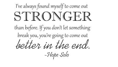 Hope Solo Inspirational Quotes. QuotesGram