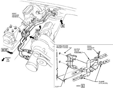 Holden Commodore Heater Valve Tap VN VR vs VT VX VY 3 8LTR 5LTR Gates ...