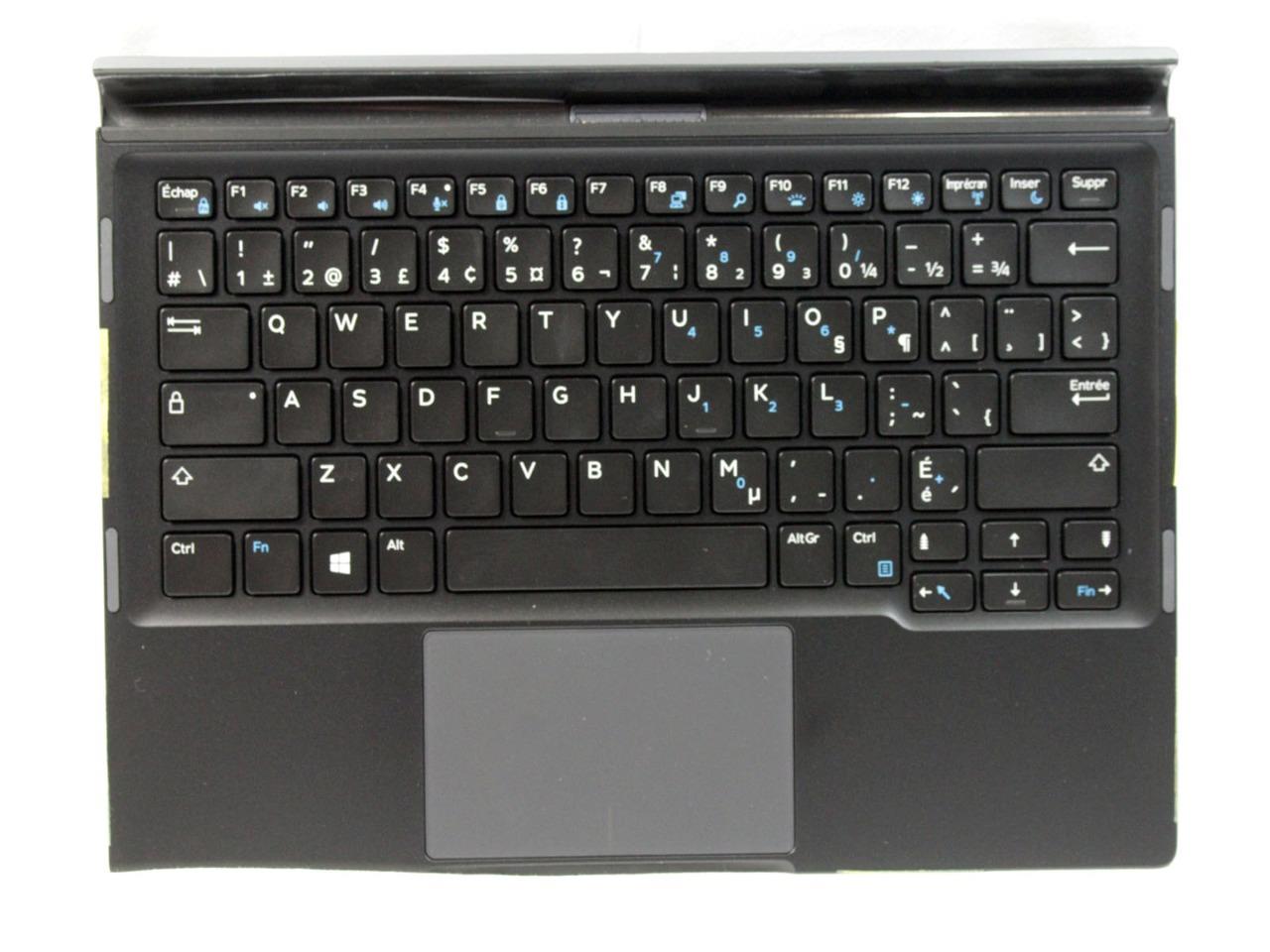DELL LATITUDE 12 7275 XPS 12 9250 7TCC3 US French KEYBOARD DOCKING ...