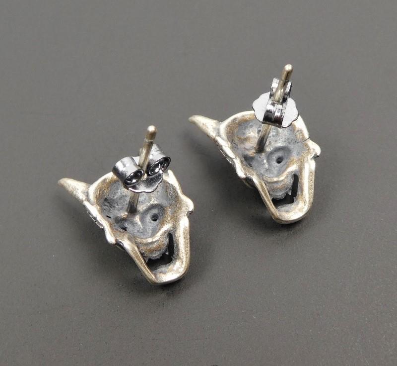 unique handmade stud earrings