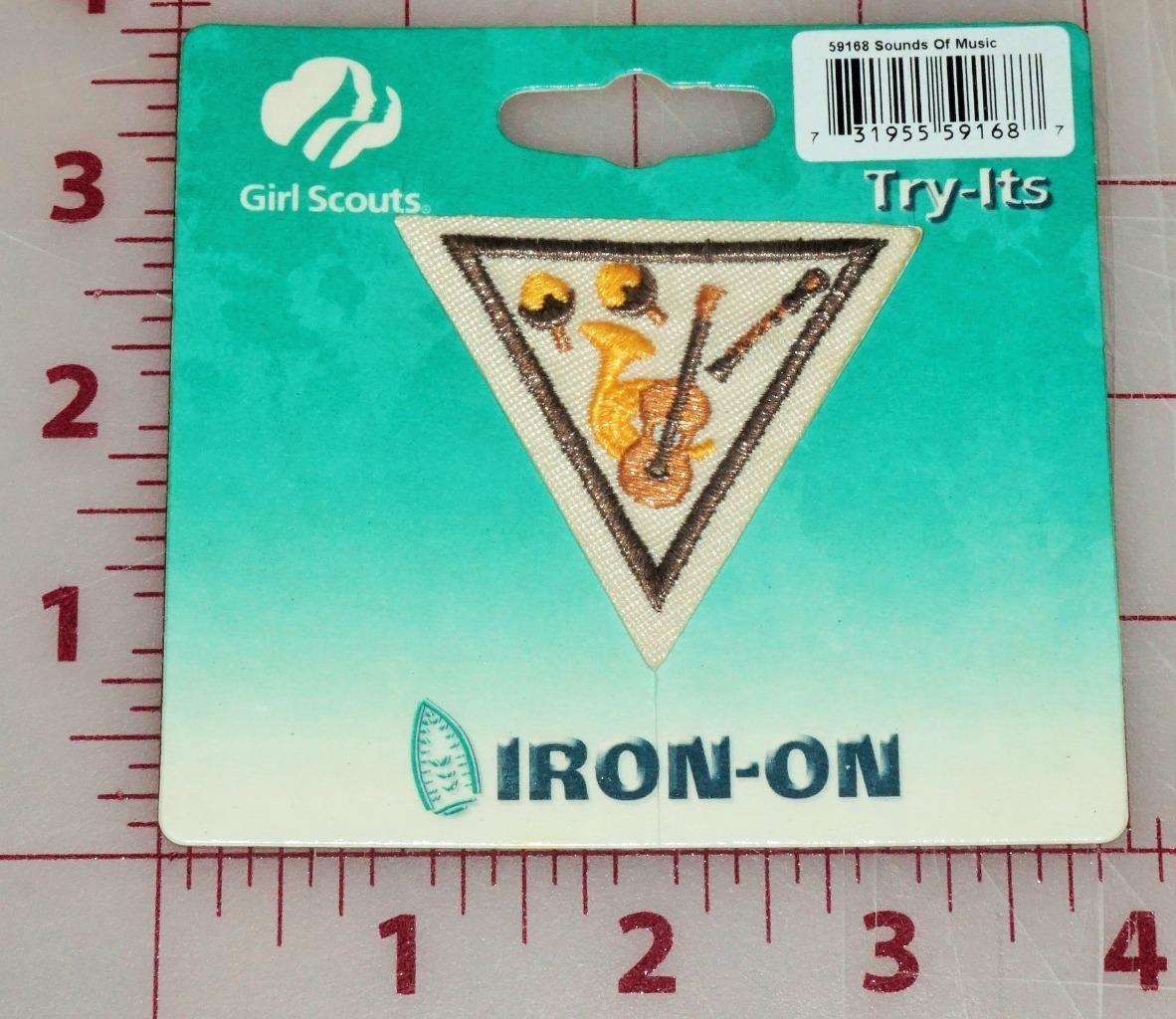 Girl Scouts Iron On Patch You Choose! Explorer, Music, Sports, Camper ...