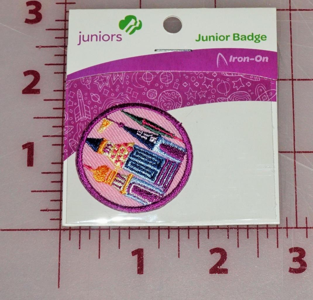 Girl Scouts Iron On Patch You Choose! Explorer, Music, Sports, Camper ...