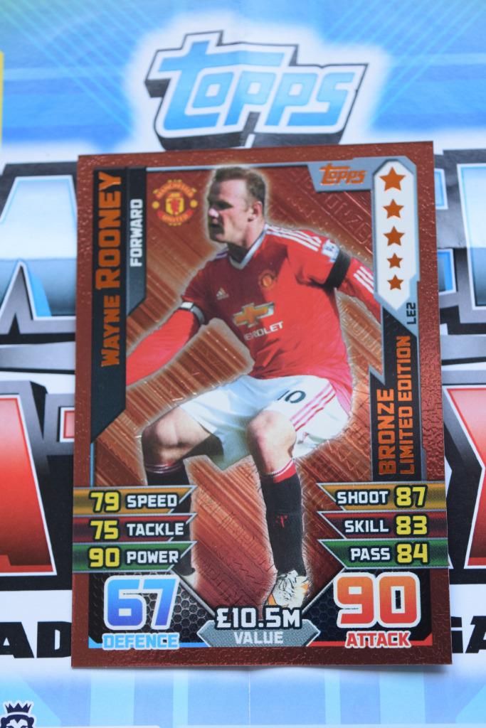 MATCH ATTAX 2015/16 EPL LIMITED EDITION LE1-6 CARDS - MULTI-BUY ...