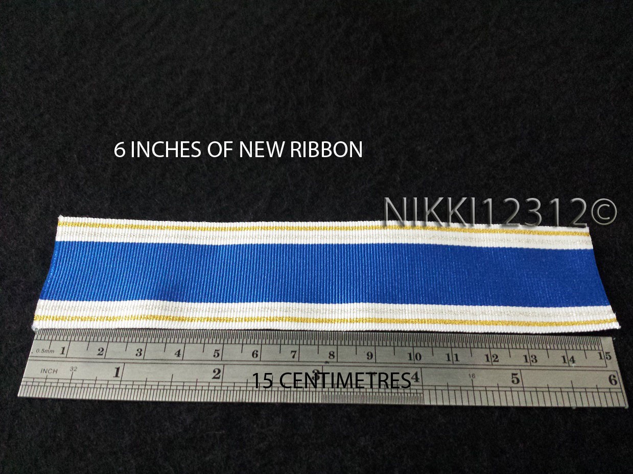 FULL SIZE NATO MERITORIOUS SERVICE MEDAL MSM REPLACEMENT RIBBON CHOICE ...