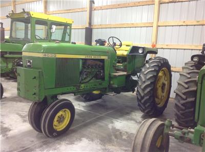 JOHN DEERE 4030 DIESEL TRACTOR RARE NARROW FRONT END OPEN STATION | eBay