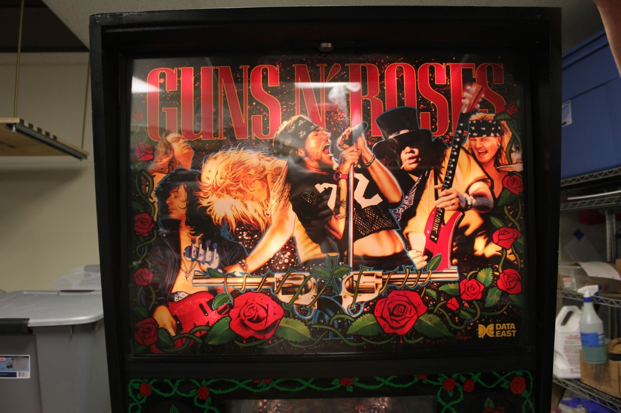 GUNS N' ROSES pinball machine - Data East 1994 - This pin ROCKS! | eBay