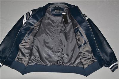 AUTHENTIC Pelle Pelle Men's LEATHER Jacket ENCRUSTED VARSITY AUTHENTIC Pelle Pelle Men's LEATHER Jacket ENCRUSTED VARSITY