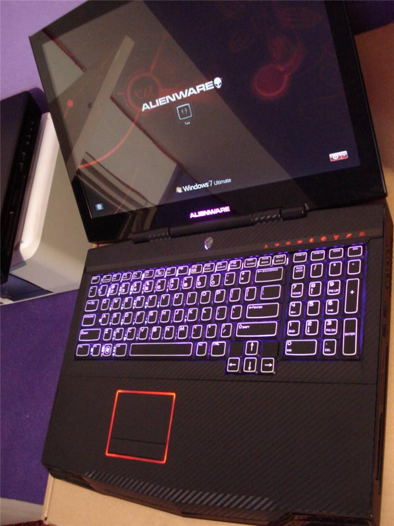 Alienware M17x R2, i7-720QM 2.80GHz,8GB, 1GB AMD 4870,1920x1200,500GB ...