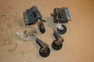 Craftsman Table Saw Mobile Caster Wheels Set of 4 Casters | eBay