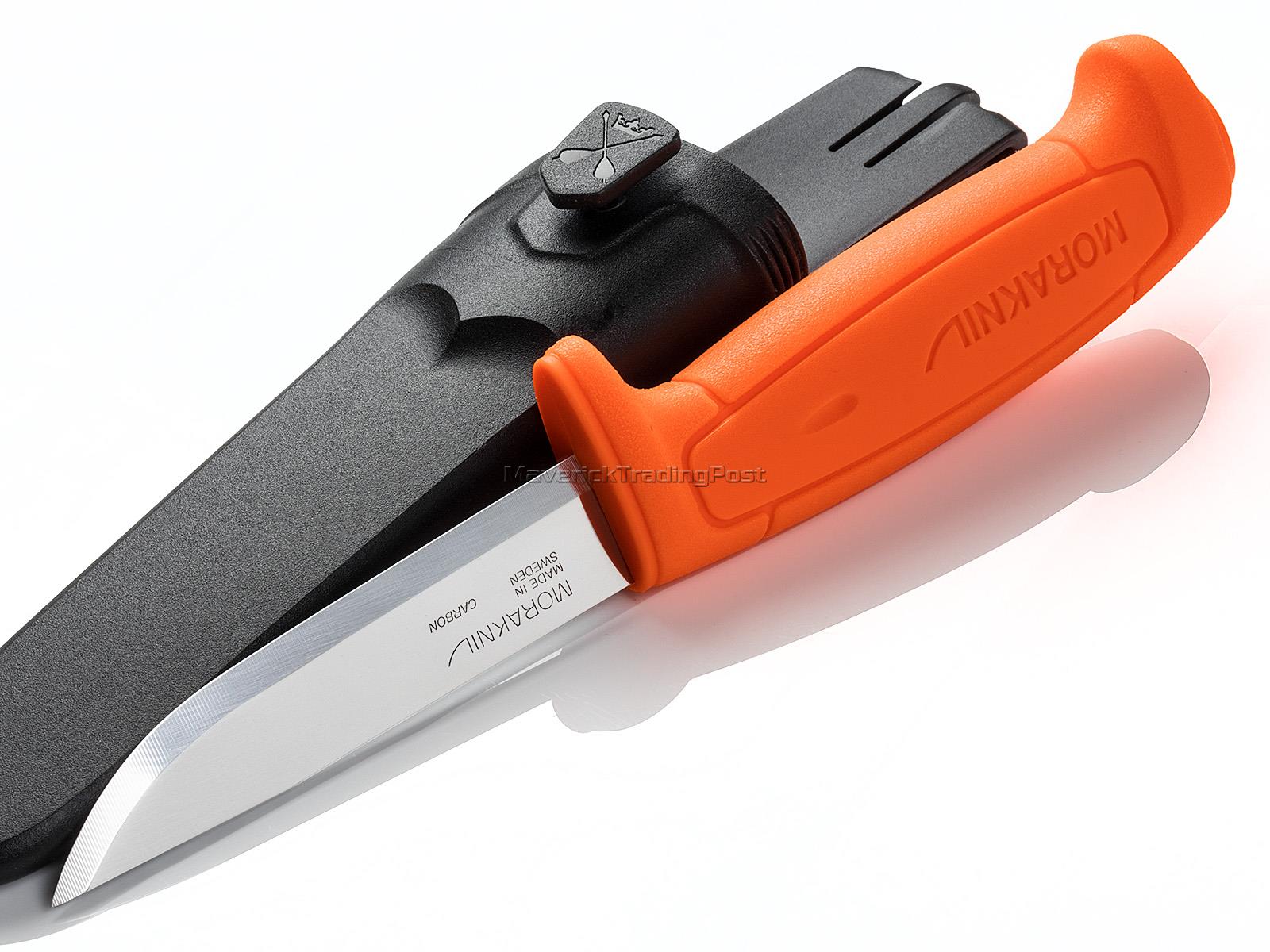 Mora Sweden Morakniv Basic 511 Orange Hunting Survival Knife Carbon ...