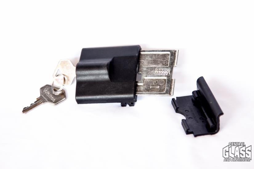 Sliding window handle lock catch Stegbar | eBay