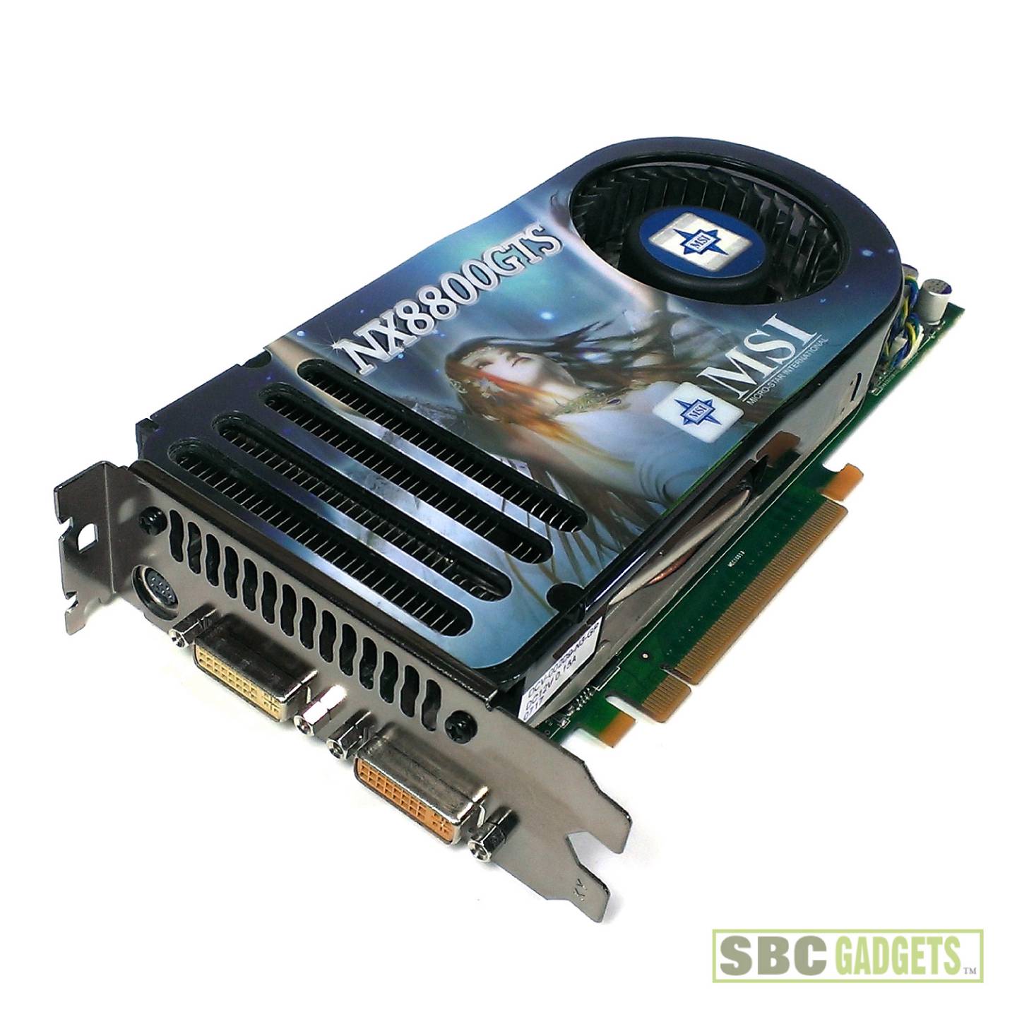 MSI NX8800GTS T2D320E HD OC NVIDIA GeForce 8800 GTS 320MB PCIe x16 ...