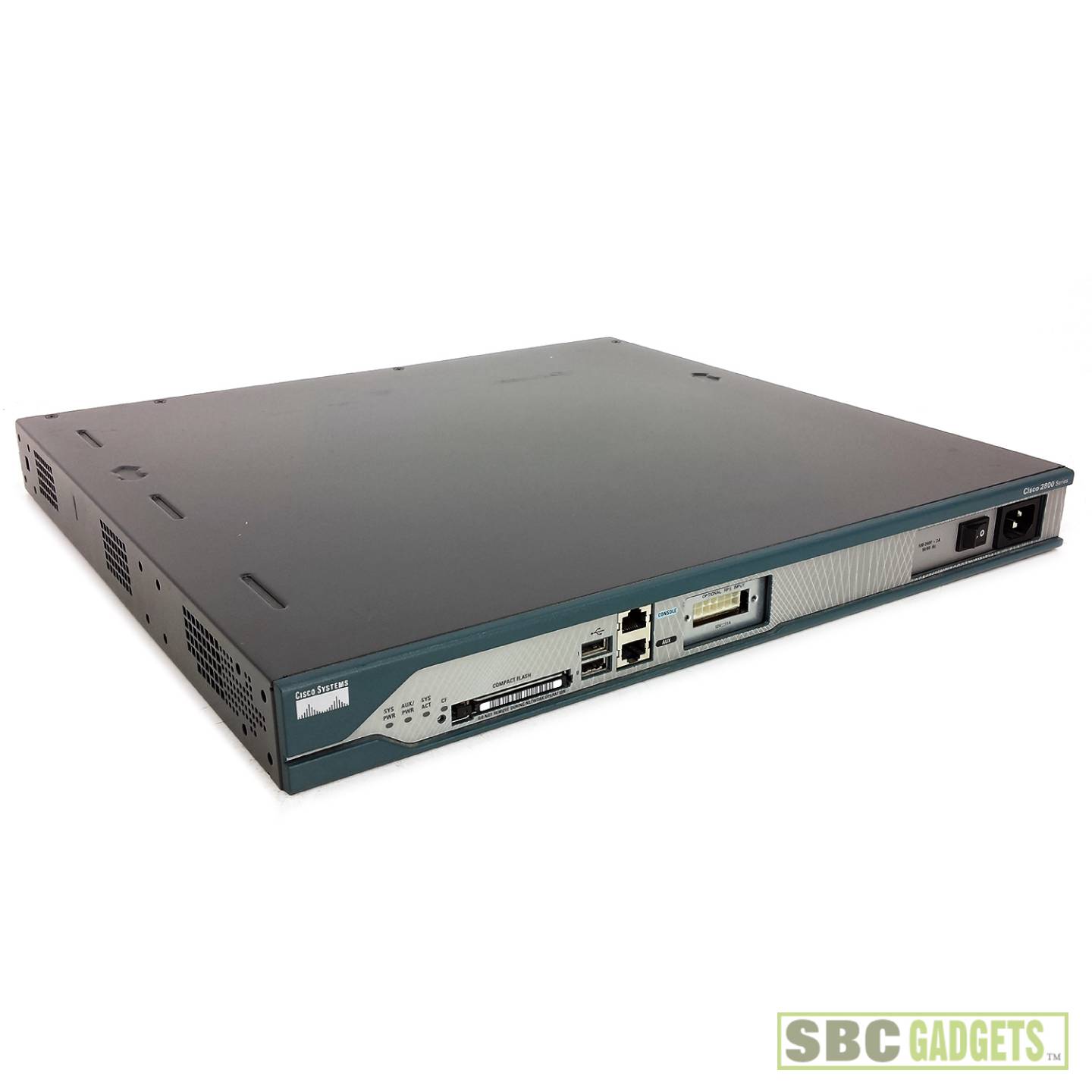 Cisco 2811 Integrated Services Router + 64MB Flash, 4 x WIC-1DSU-T1 ...