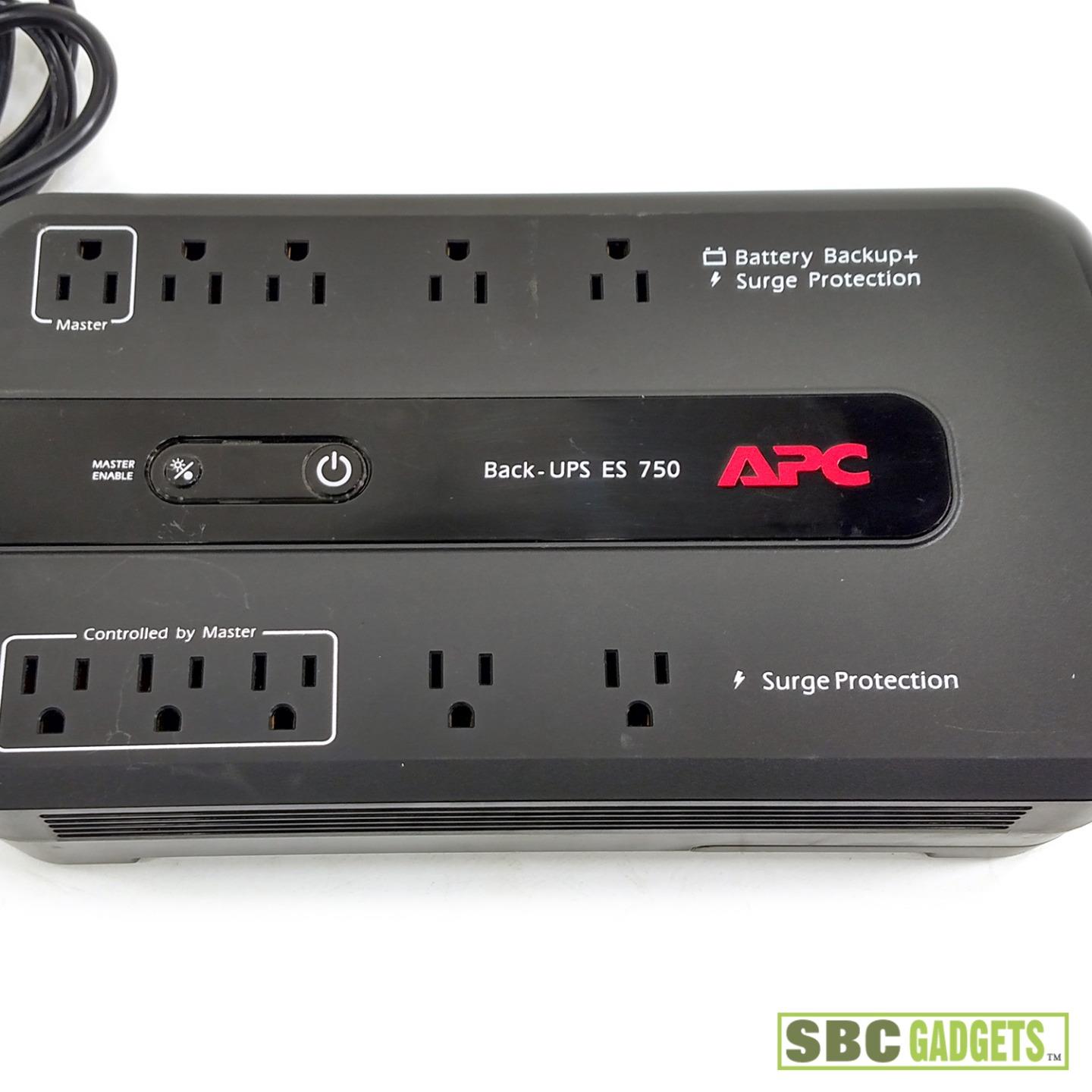 APC BE750G Back UPS 750VA 10 Outlet Uninterrupted Power Supply ...