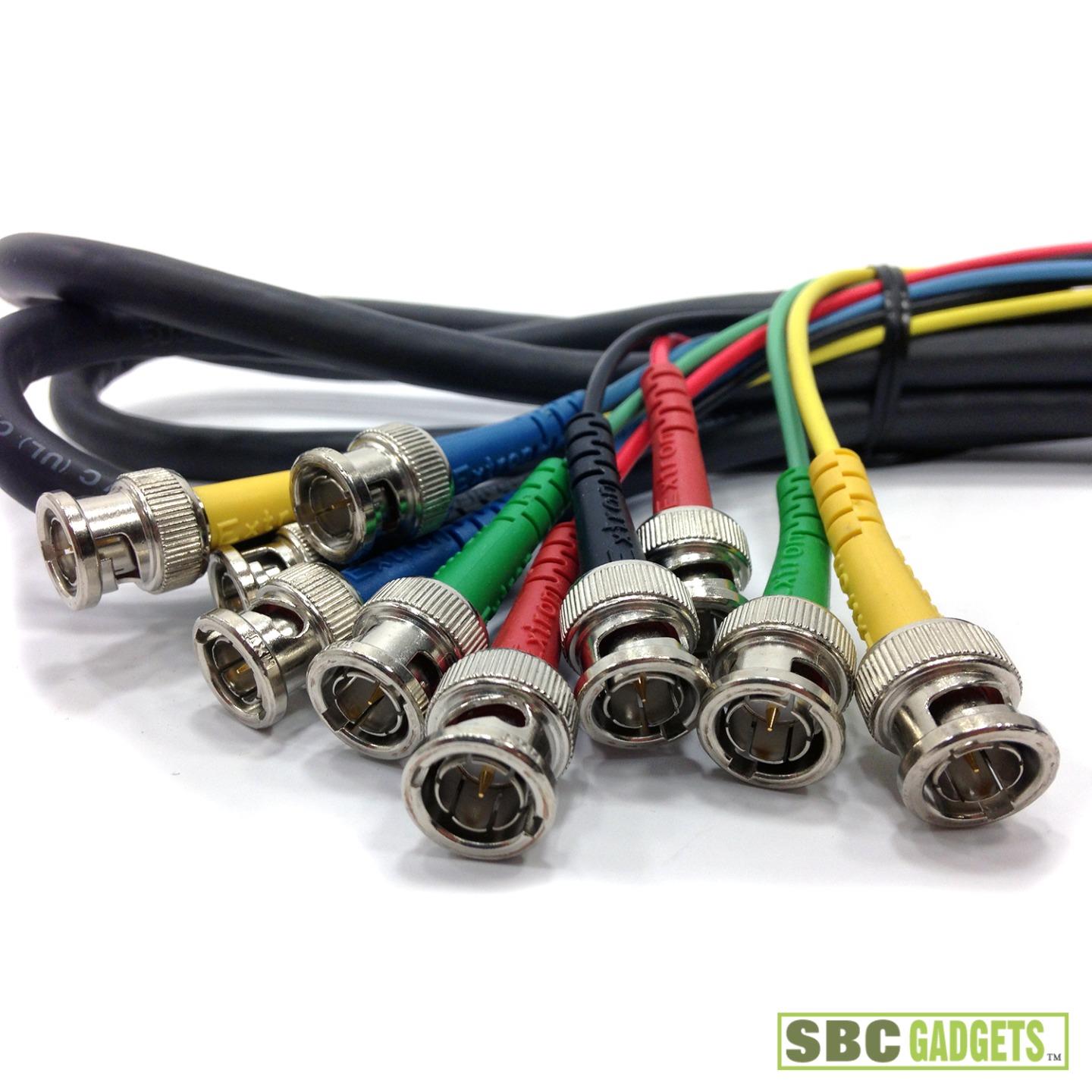 Extron Electronics MHR-5 BNC/12 12' Mini High Resolution BNC Cable 26 ...