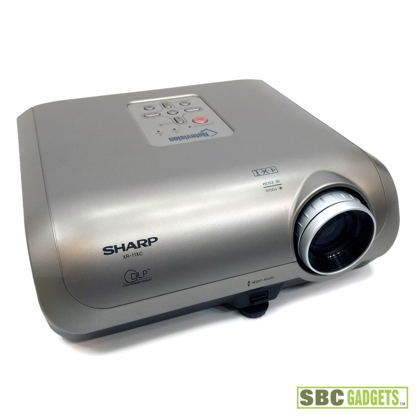 Sharp DLP Projector - 2000 Lumens, 2000:1 Contrast (Model: XR-11XC ...