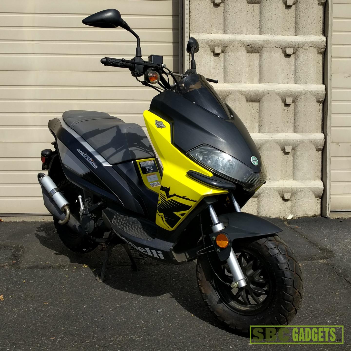 Andretti-Benelli and Yamati X-Series Scooter - 2,510 Miles (Model: X50 ...