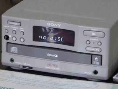 SONY VIDEO CD VCD MODEL VE-700 MINT CONDITION VE700 VIDEO CD PLAYER VCD ...