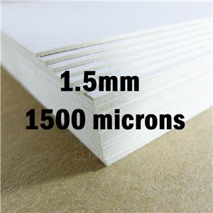 1mm 2mm A4 A3 CARDBOARD CARDS BACKING BOARD PAPER SHEETS KRAFT WHITE ...