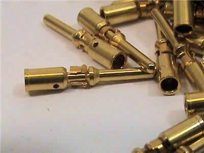 850 + each Gold Terminal Pins Winchester Electronics 100-7113 P ...