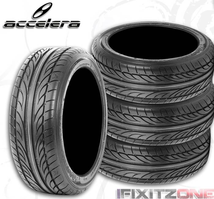 2 Accelera Tires Alpha 225 60R15 96V Ultra High Performance 225 60 15 ...