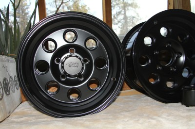 MB Motoring 15 X 8 MBM-W72 Wheels PAIR-Matte Black-19 Offset Both New ...