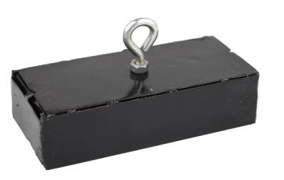 250 LB Strong Pull Retrieval Recovery Magnet Prospecting Tool Marine ...