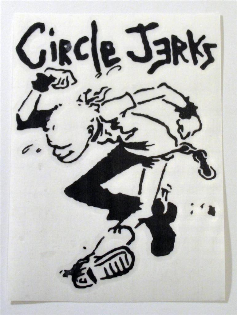 Circle Jerks Punk Sticker Vinyl Decal Bad Religion Minor Threat S2 | eBay