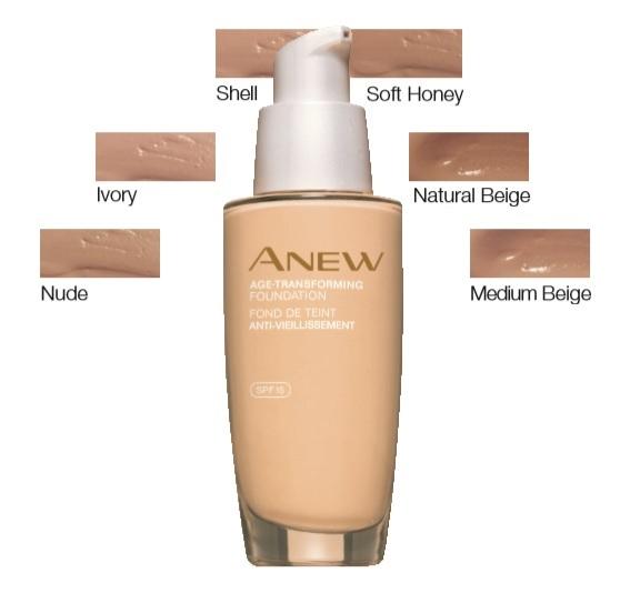 Avon ANEW Age Transforming Foundation ~ SPF 15 ~ 30ml ~ Various Shades ...