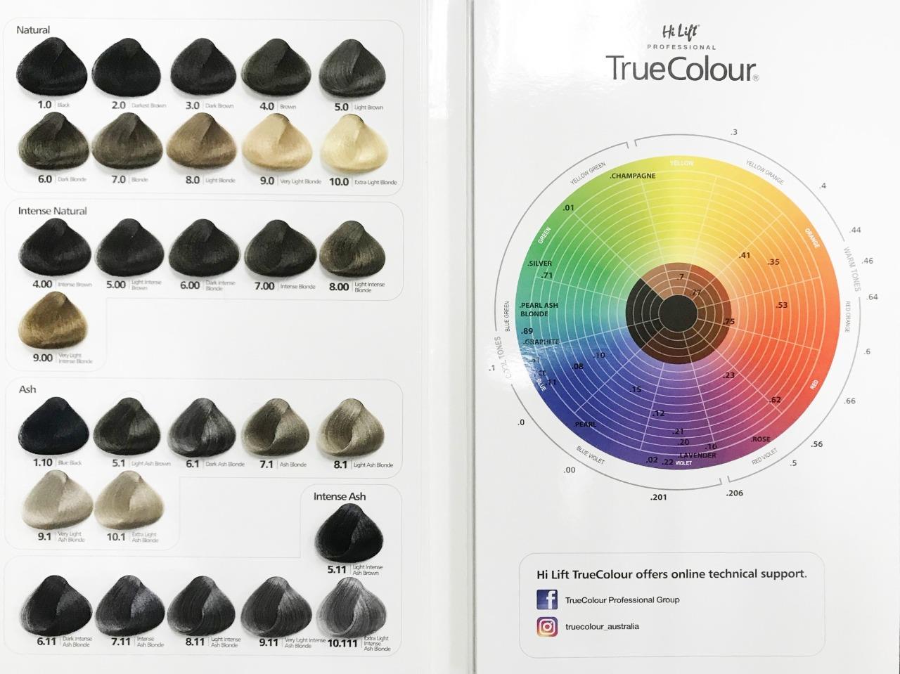 3x tubes Hi Lift True Colour Hair Color Creme Shine Enriched Herbal ...