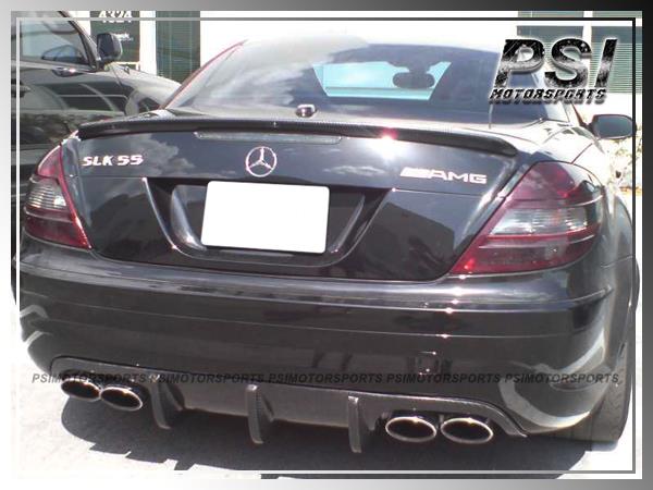 AMG Type Trunk Spoiler For 05-10 R171 SLK SLK350 SLK55AMG - Choose You ...