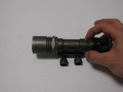 SUREFIRE M951/952 "FAT BODY" TAC/WEAPON LIGHT W/ THUMB SCREW RAIL MOUNT ...