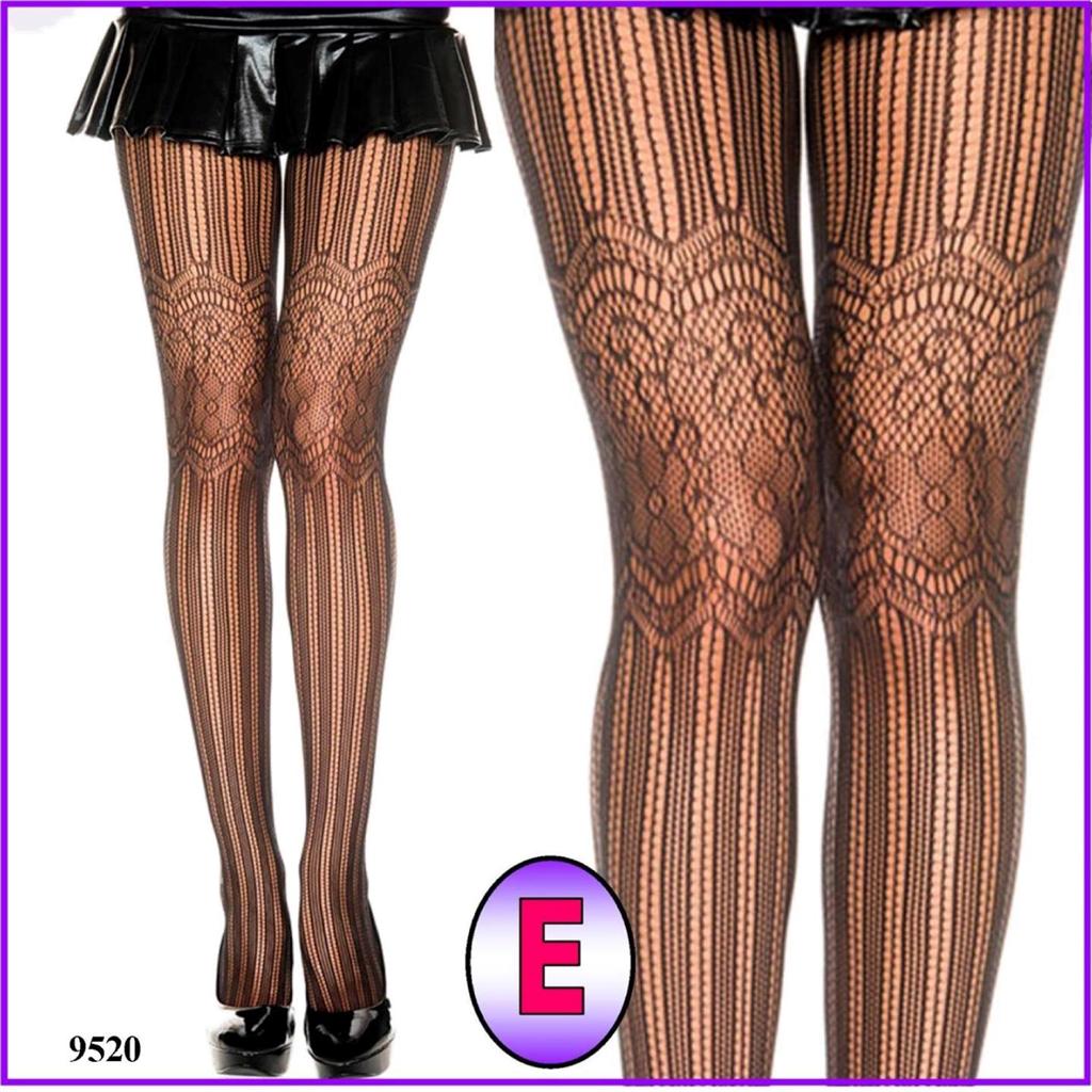 New Sexy Black Fashion Seamed Fishnet Pantyhose Bow Stockings Tights ...