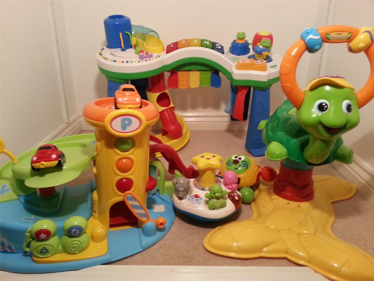 Baby Toy Bundle -MEGA COLLECTION, V-Tech, Fisher Price, Leapfrog, ELC ...