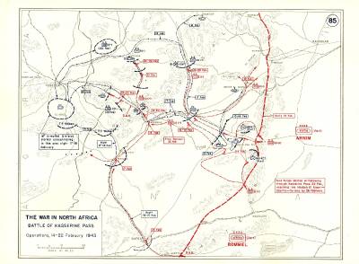 WW2 North Africa 8 Military Maneuver Maps Tunis Morocco Tunisia Mareth ...