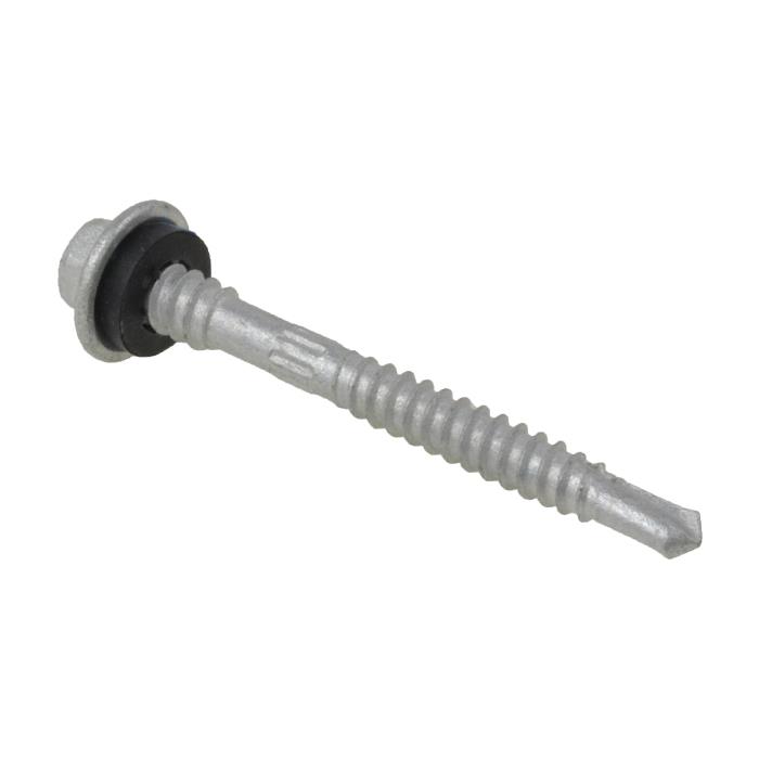 WOODLAND GREY / SLATE GREY Hex NEO TOP GRIP Metal Screw Colorbond ...