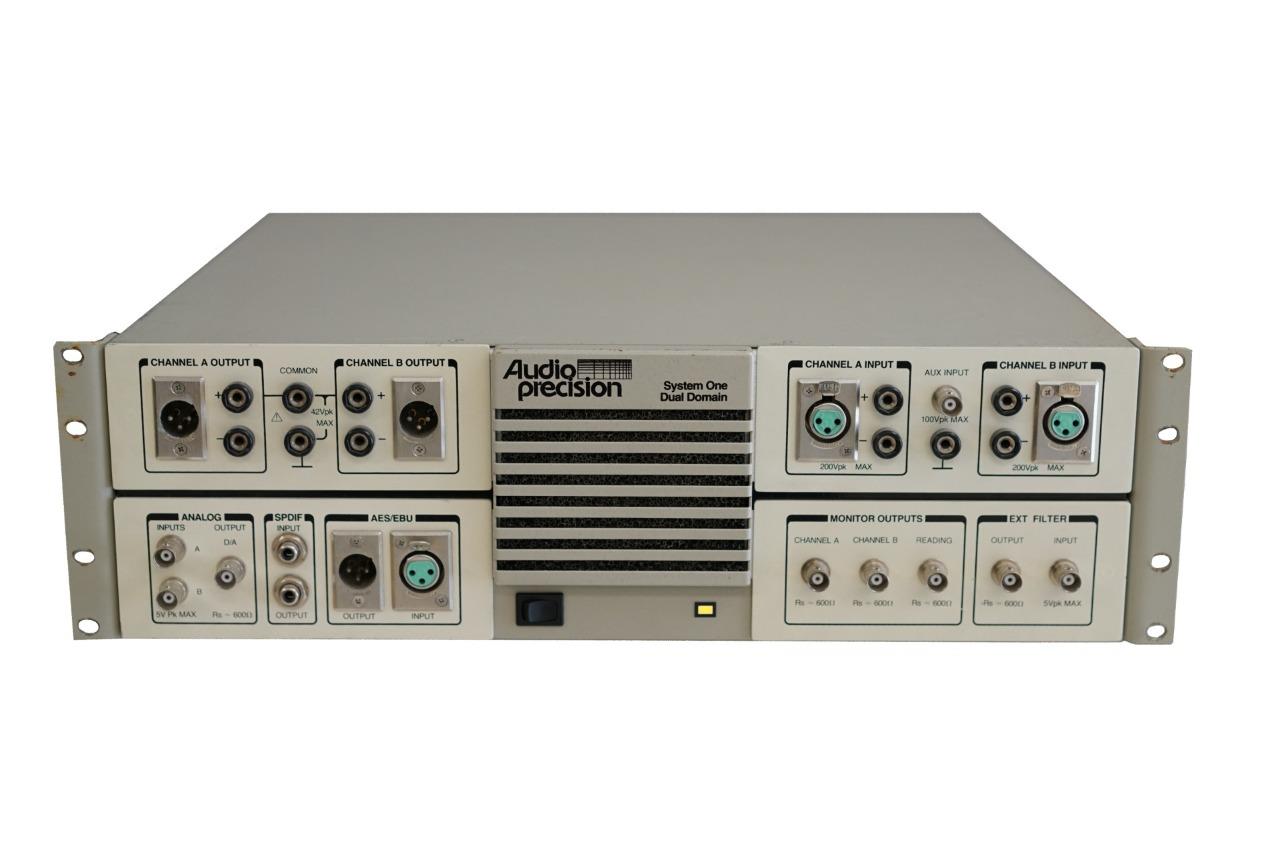 Audio Precision System One Dual Domain Audio Tester - Excellent ...