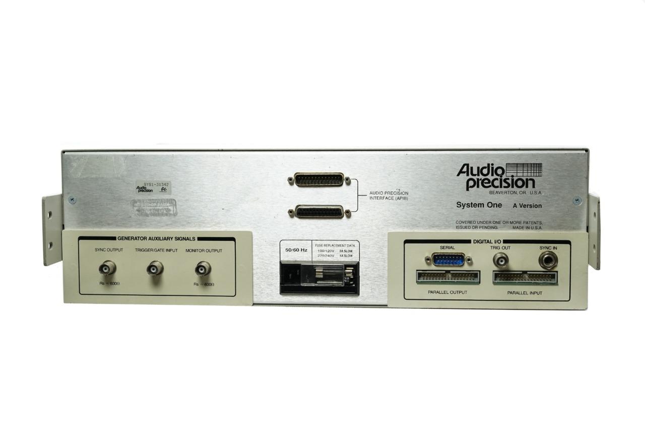 Audio Precision System One Dual Domain Audio Tester - Excellent ...